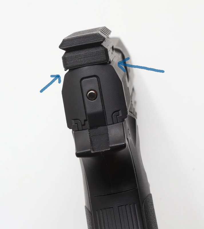 Installation Rail Picatinny pour HDP50 de Umarex